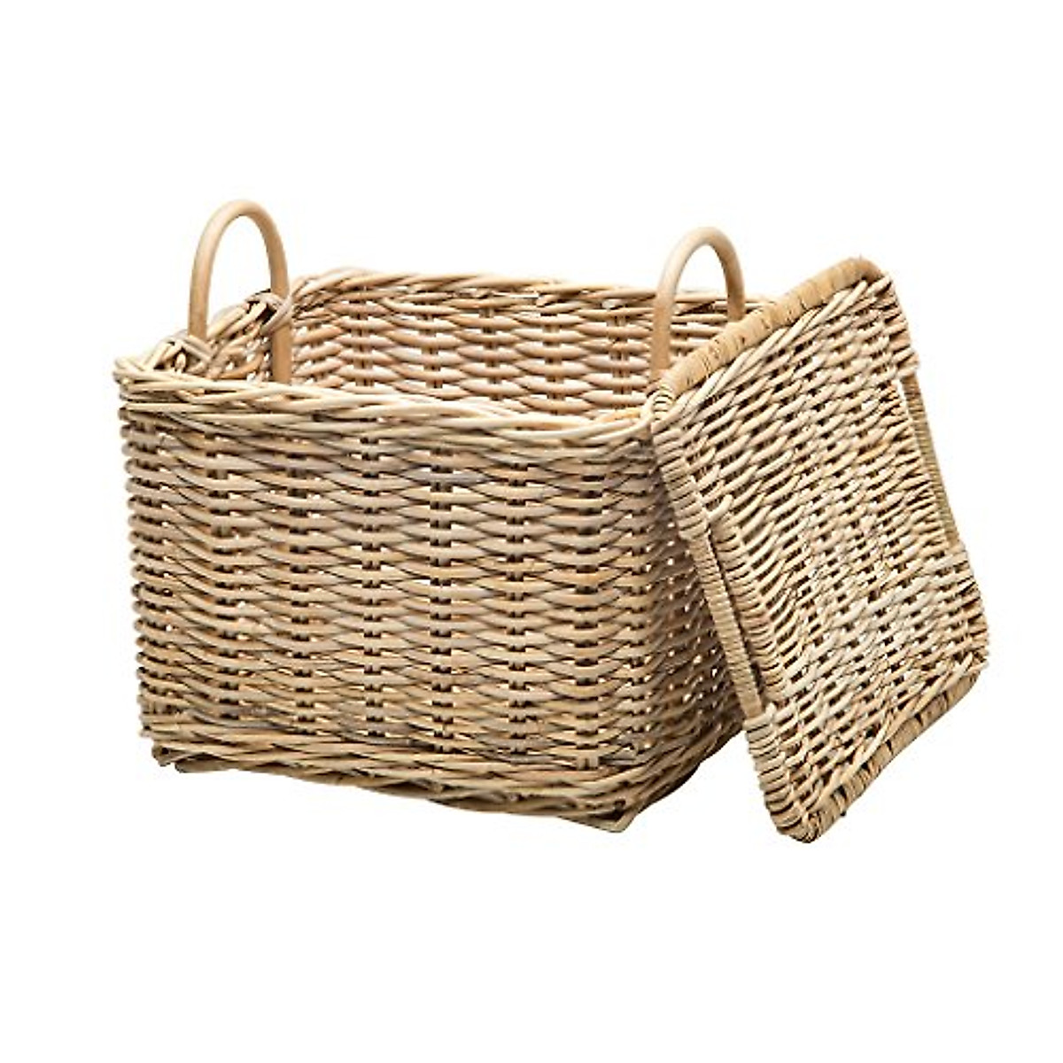 Kouboo 1060105 Rattan Core Rectangular Storage Basket