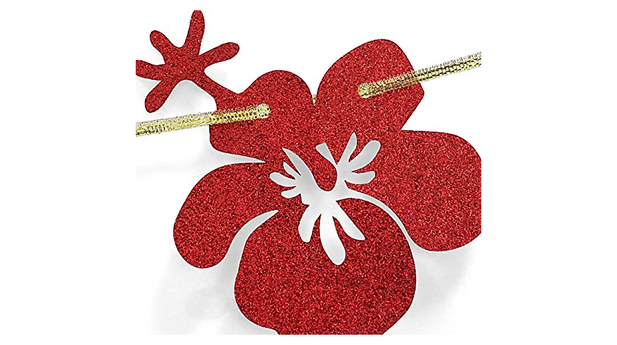 Aloha 30 Banner - Tropical 30th Birthday Decor