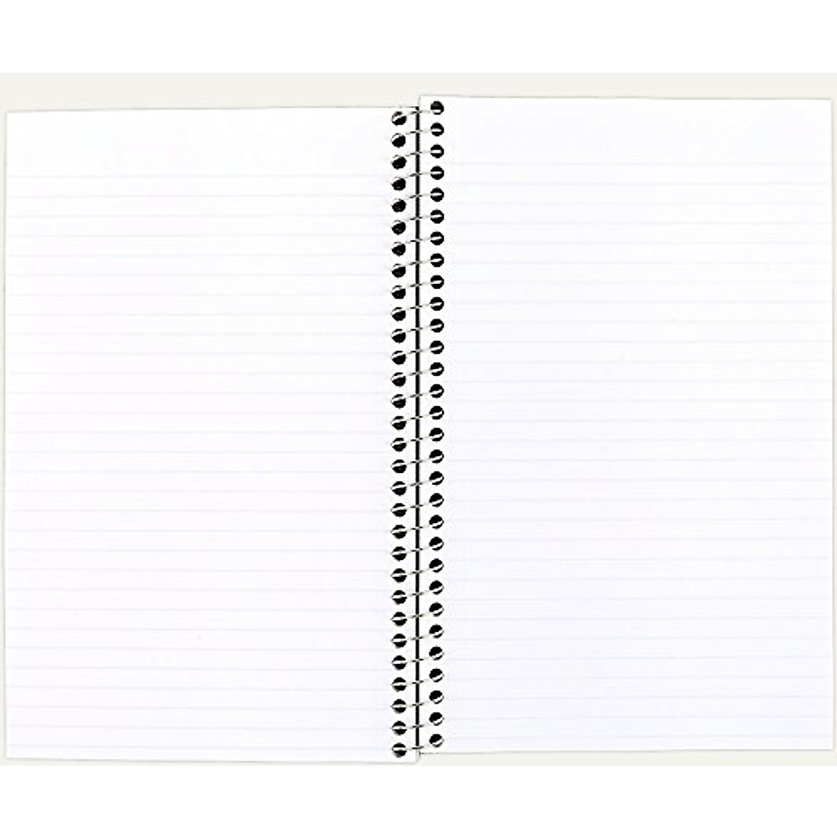 Mead Spiral Bound Notebook White, 3 Subject, College Rule, 6 x 9-1/2, Sold as 6 Pack (06900)