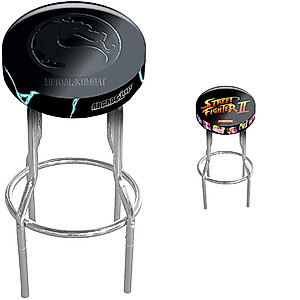 Arcade 1Up Adjustable Arcade Stools (2-pack) - Electronic Games