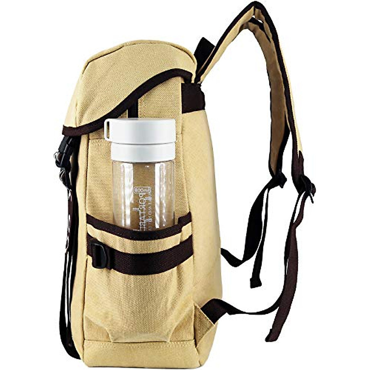 Roffatide Anime Attack On Titan Backpack Wings of Freedom Knapsack Canvas Backpack Printed Flap Bookbag