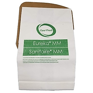 Casa Fresh 24 Pack Eureka MM Micro-Lined Mighty Mite and Sanitaire Allergen Filtration Vacuum Cleaner Bags. Compare To Part 60296C, 60295B, 60295A, 60295C