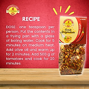 Italian Spaghetti Sauce Seasoning, Add oil to pan, heat, mix in seasoning, and then toss with your favorite pasta, 2.1 oz, TuttoCalabria