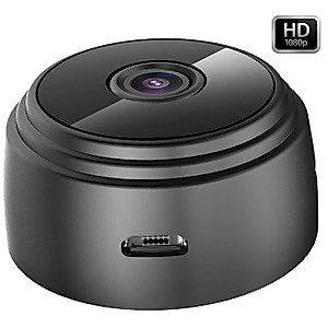 Mini Spy Camera Wireless Hidden Home WiFi Security Cameras with App 1080P, Bundle Night Vision Indoor Outdoor iPhone/Android Phone Small Nanny Cam for Cars etc