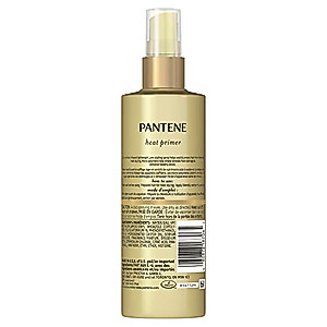 Pantene Pro-V Nutrient Boost Heat Primer Thermal Heat Protection Pre-Styling Spray, 6.4 Fl oz, 5.243 Fl oz