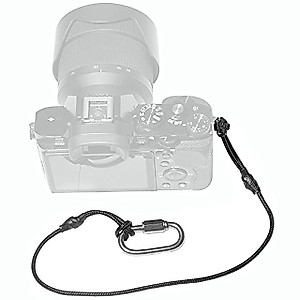 Fotasy Ergonomic Design Camera Sling Strap, Adjustable Camera Neck Strap, w/Quick Release and Safety Tether, Compatible with Canon Fujifilm Nikon Olympus Panasonic Pentax Sony Cameras