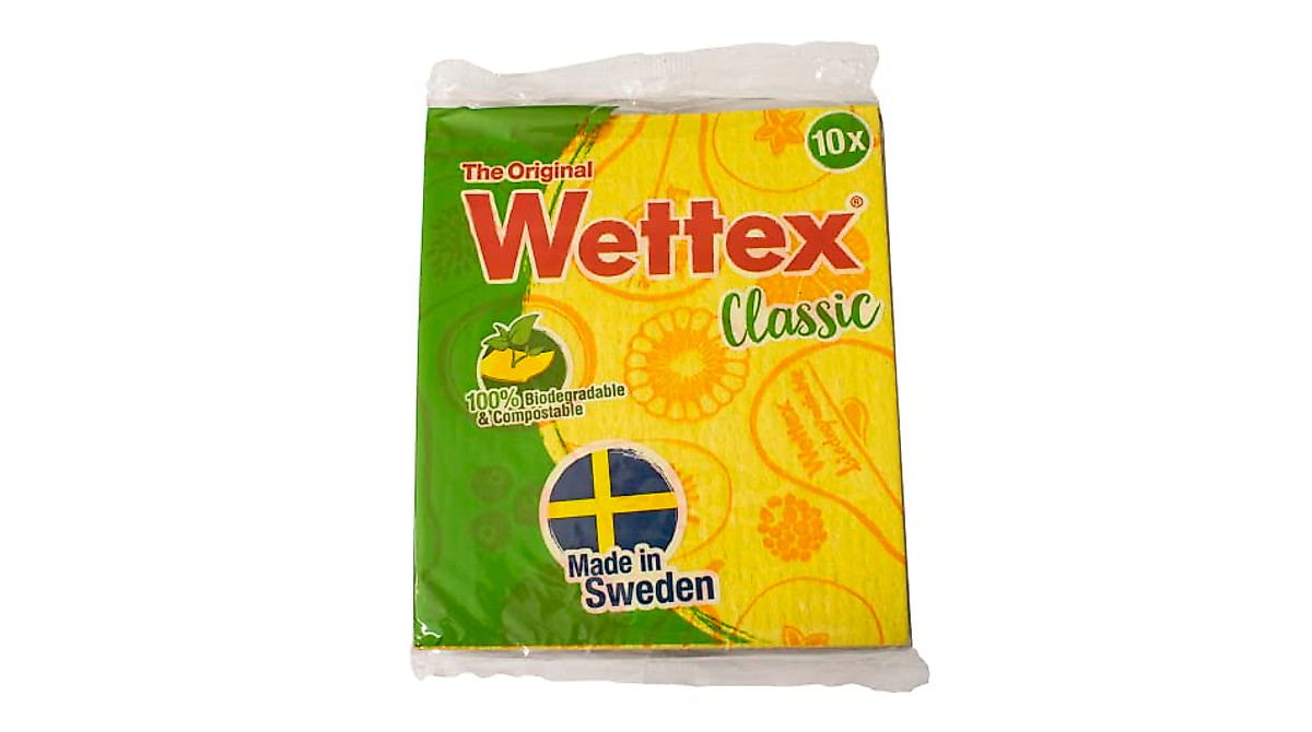 Wettex Swedish Dishcloth 10-Pack - Eco-Friendly Cleaning