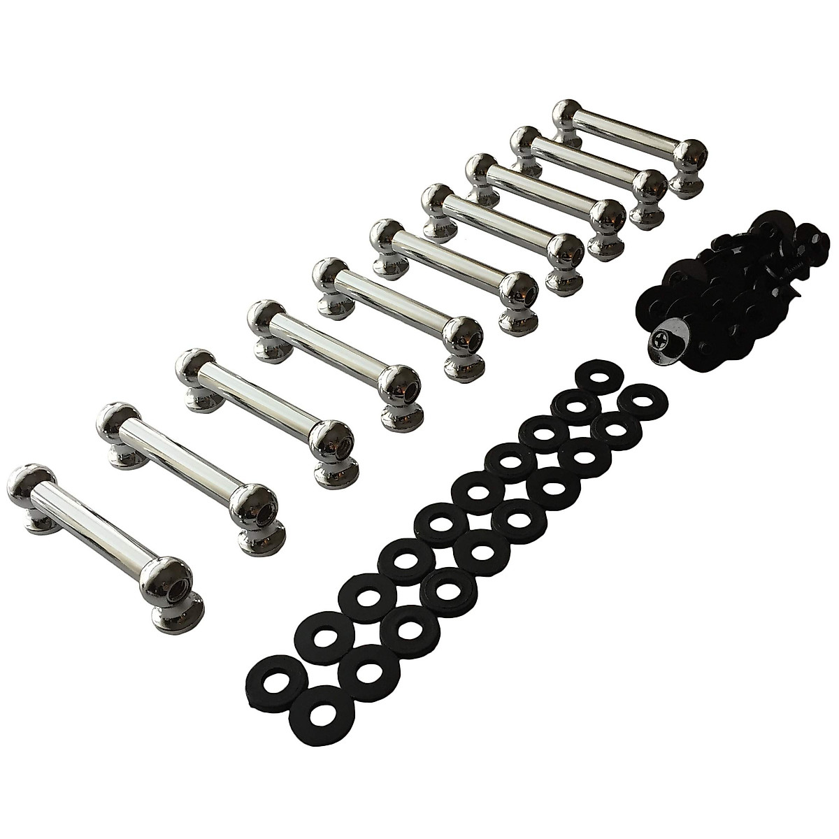 Double End Tube Drum Lugs for Snare/Tom - ROSS Percussion (Chrome 55mm, 2 3/16")