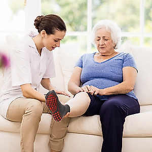 NOVAYARD Non Slip Socks Yoga Hospital Socks Grippy Sock for Women Men Pilates Barre 10Pairs Multi Color