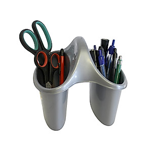 Dependable Industries inc. Essentials Multi Purpose Caddy Stationary Sponge Holder Kitchen Utensils Tools Cutlery Saddle