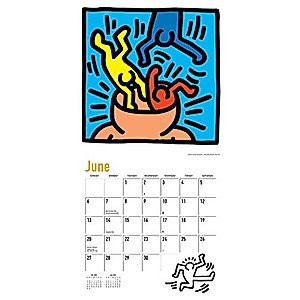 Keith Haring 2021 Wall Calendar