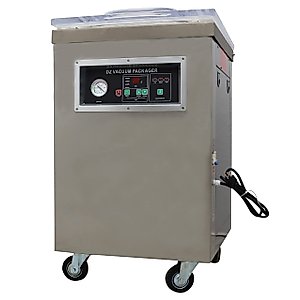 TECHTONGDA Vacuum Sealer Packaging Machine Stainless Steel for Fruits Vegetables DZ500 Single Chamber Sealing Length 20inch