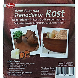 Viva Decor Rusty & Patina Kit, 12.6x11.5x7.8 cm, Multi/Colour