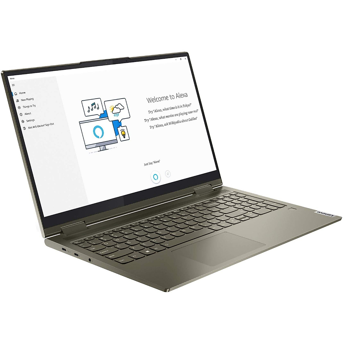 Lenovo Yoga 7i Laptop with 15.6" FHD 500 nits Touchscreen, 11th Gen Intel i7-1165G7, 1TB SSD, 16GB DDR4, HDR 400, Wi-Fi 6, BT 5.0, and Windows 10 Pro
