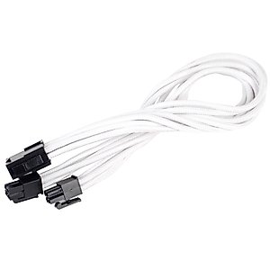 Silverstone Tek Sleeved Extension Power Supply Cable with 1 x 8-Pin to EPS12V 8-Pin Connector (PP07-EPS8W)