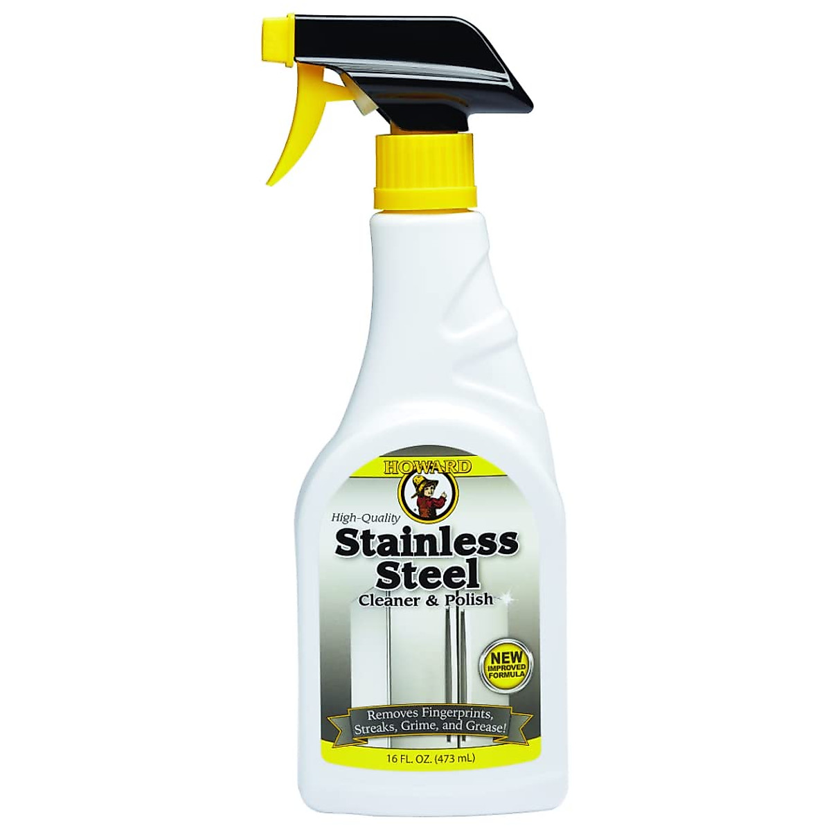 Howard Stainless Steel Cleaner & Polish and Howard Wax-It-All Food-Grade Wax