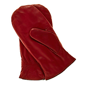 Pratt and Hart Breckenridge Women’s Leather Mittens with Finger Liners Size M Color Black