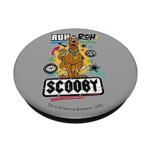 Scooby-Doo Ruh-Roh Meddle PopSockets Swappable PopGrip