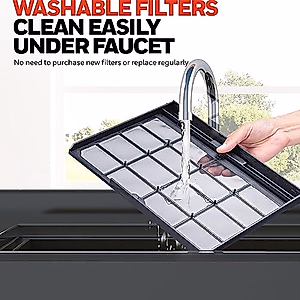 Honeywell Classic Portable Air Conditioner with Dehumidifier & Fan, Cools Rooms Up to 500 Sq. Ft., Black