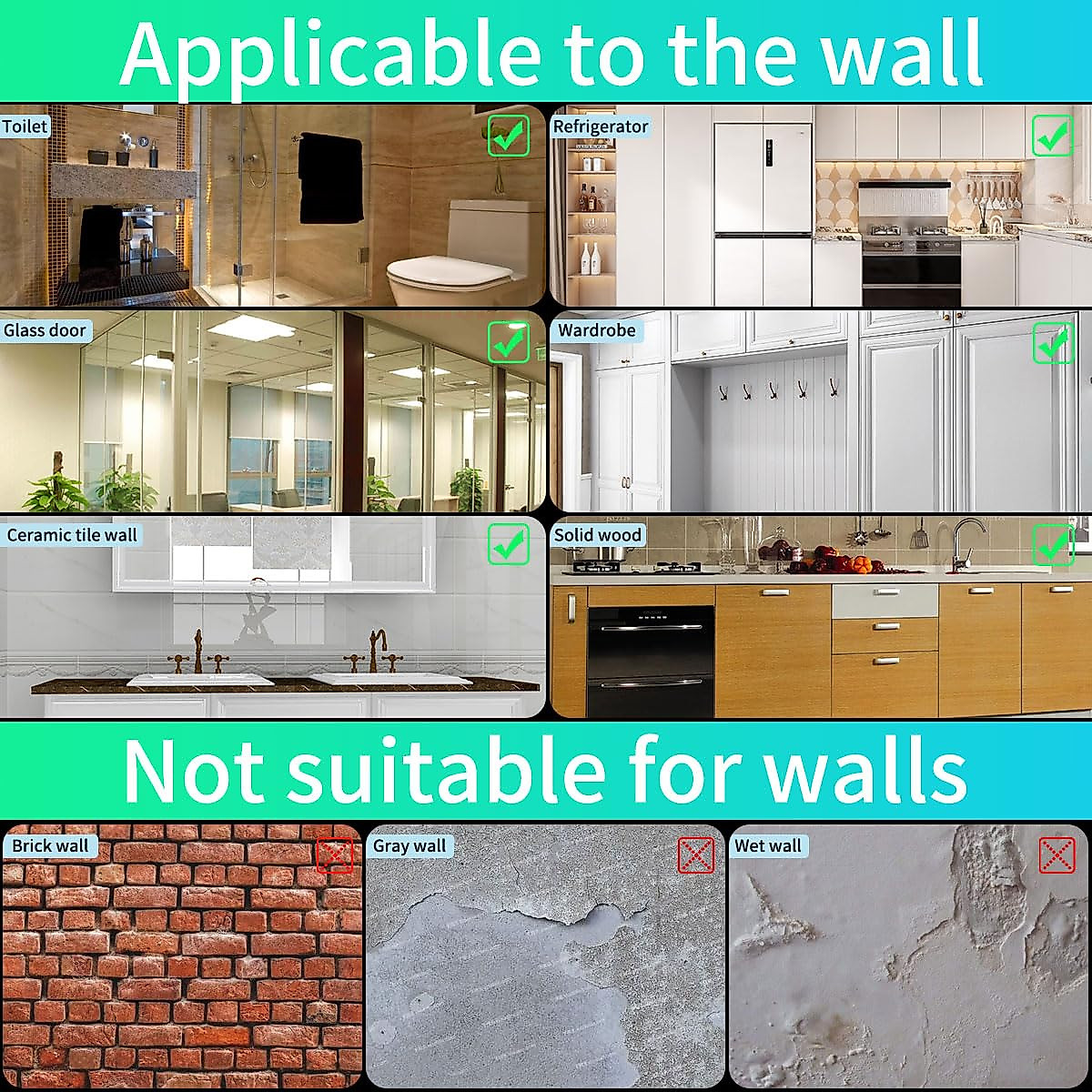 Quadafy 4 Pcs Corner Shower Caddy Adhesive Replacement Hook, No Drilling Strong Transparent Adhesive for Shower Caddy, Bathroom Storage Shelves, Kitchen Racks, Wall Mount Sticker Strips Pads