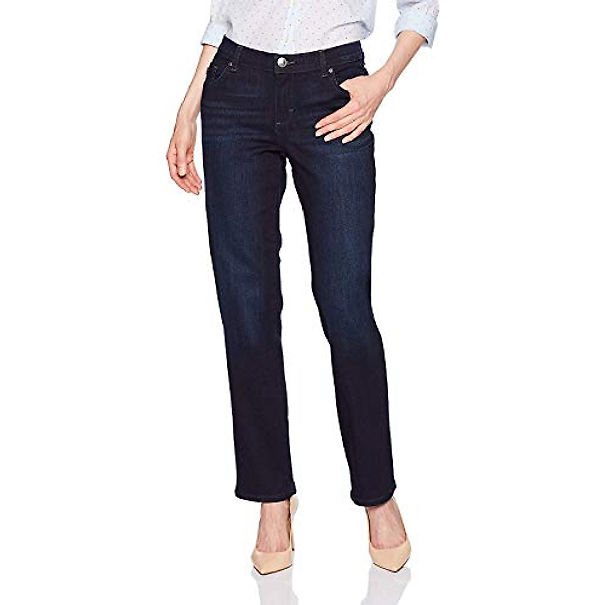 Lee Women's Relaxed Fit Straight Leg Jean, Niagara, 2