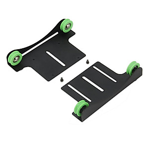 Zeberoxyz 3D Printer Filament Holder with Adjustable 26-126mm Filament Mount Rack Bracket Fits for TPU/PLA/ABS/Nylon 0.5-3KG 3D Printing Materials (Holder for 0.5-3kg Filament)