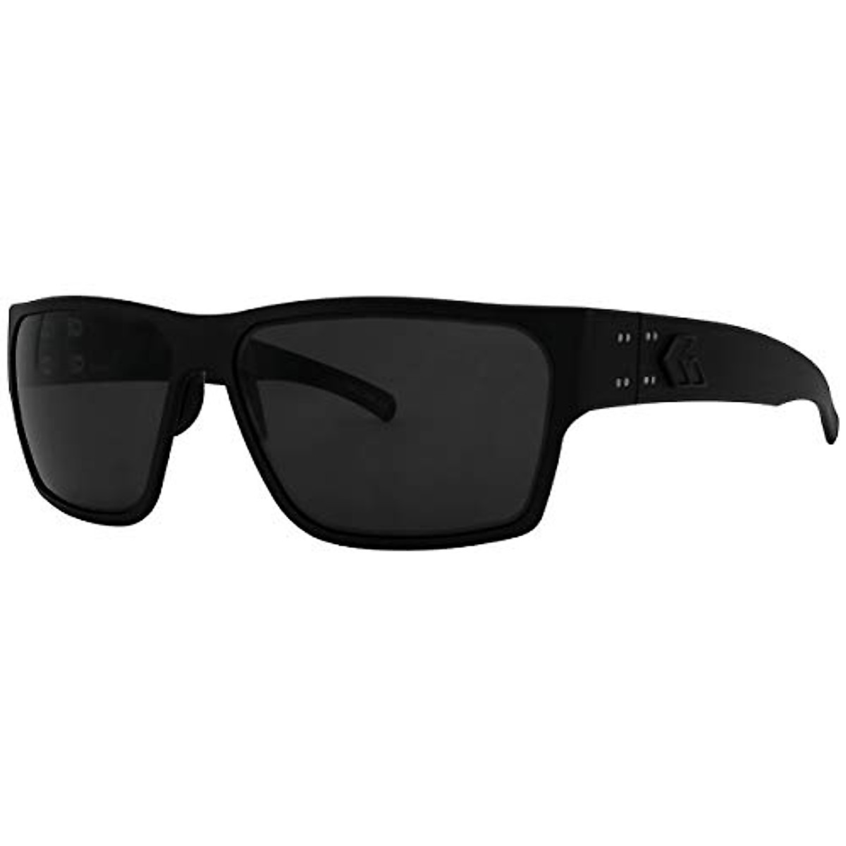 Gatorz Eyewear Delta Sunglasses - Matte Blackout Smoked Polarized Lens GDELMTBLK01PMBP