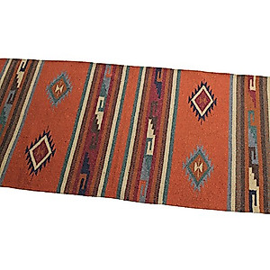 Onyx Arrow Southwest Décor Area Rug, 32 x 64 Inches, Diamond Dust Rust