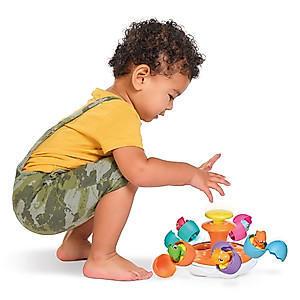 Toomies Jurassic World Spin & Hatch Dino Eggs – Dinosaur Toys for Developmental Play – 12m+