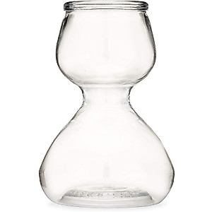 QUAFFER Double Bubble Layered Shot Glass – Chaser Shot Glass Jigger for Smooth Tasty Shots – Fun Unique Split Shot Glasses Barware (1.25oz Top & 2.25oz Bottom)