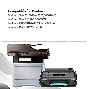 VICTONER Compatible Toner Cartridge Replacement for Samsung 203 203L MLT-D203L MLT-D203S for Samsung ProXpress M3870FW M4020ND M3820DW M3320ND M3370FD M4070FR Toner Printer (Black, 1-Pack)