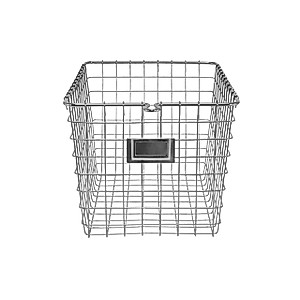 Spectrum Diversified Wire Storage Basket Small, Chrome, Pack of 1