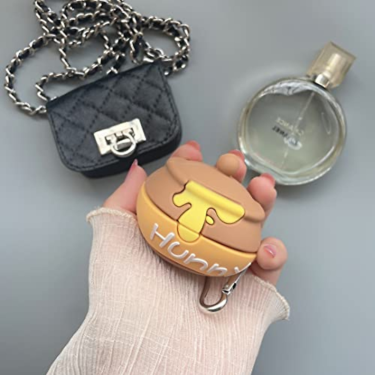 (1 Pack) BGAANM Cartoon Silicone Case Cover with Keychain Designed for Samsung Galaxy Buds2 Pro (2022) /Galaxy Buds 2 (2021) /Galaxy Buds Pro (2021) /Galaxy Buds Live (2020)