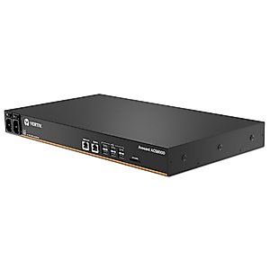 Vertiv Avocent ACS8000 Serial Console, 48 Port Serial Console Server, Remote Data Center and Out of Band Management, USB Connectivity and Port Sensor, Dual AC Power (ACS8048DAC-400), Black