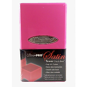 Bright Yellow Satin Tower Deck Box