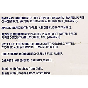 Gerber 1st Foods Assorted Fruits and Vegetables, 18-2 Ounce Packs