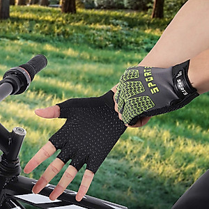 Accmor Kids Sport Gloves, Kids Half Finger Gloves, Kids Boys Girls Cycling Gloves, Kids Fishing Gloves for Cycling Camping Fishing Outdoor Sports