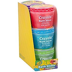 Crayola Bath Slime Scented Soap 4 Colors and Scents (6 Pack)