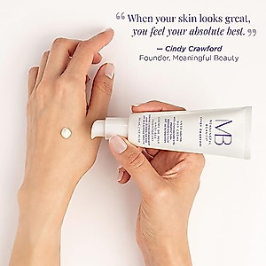 Meaningful Beauty Beyond – Environmental Protecting Moisturizer Broad Spectrum SPF 30 – Anti-Pollution & Visible Blue Light (HEV) Fighting Day Cream – Travel Size 30 Day Supply – MT.2111