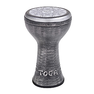 Toca Jamal Fiberglass Doumbek Silver (Silver)
