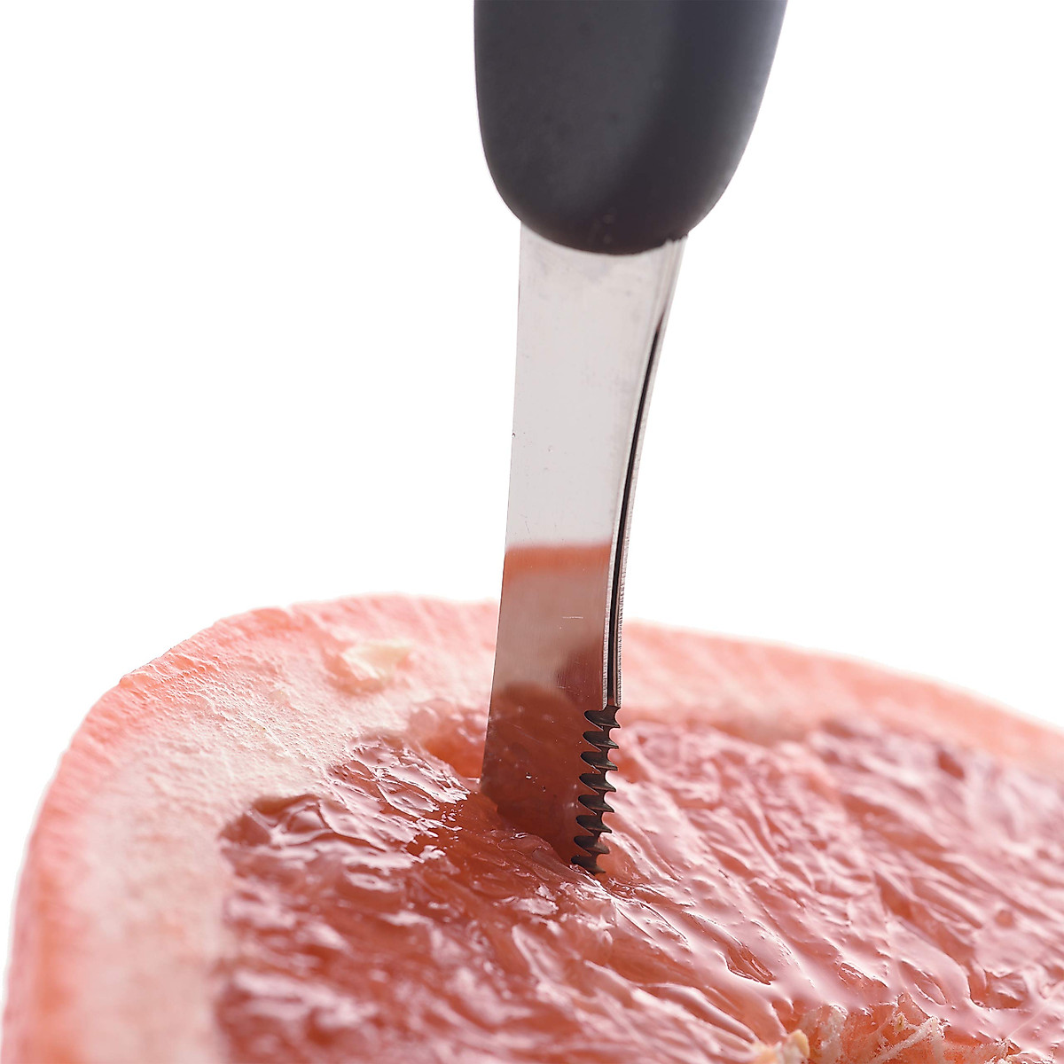 Norpro Grip-EZ Squirtless Grapefruit Knife, 8.75in/22cm, Black