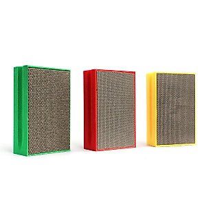 Diamond Hand Polishing Pads 3-Pcs Set for Glass Granite Marble Concrete Stone Sanding and Polishing