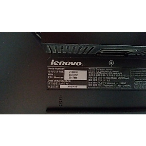 Lenovo ThinkVision LT2323p 23 Full HD Widescreen LED Monitor 16:9 5ms 1920x1080 1000:1 DVI/VGA/USB/DisplayPort Raven Black