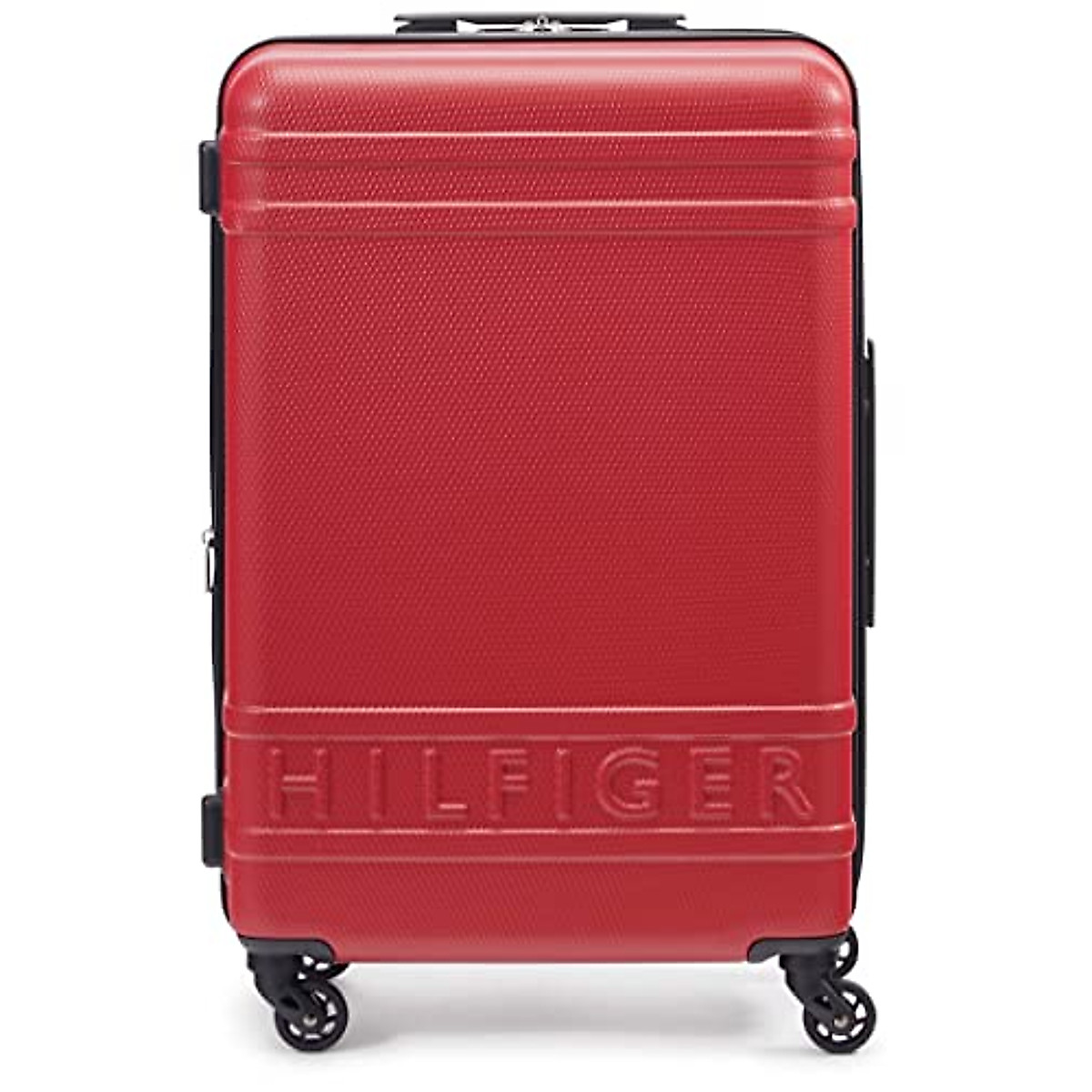 Tommy Hilfiger Lexington Upight Hard Suitcase, Red, 25"