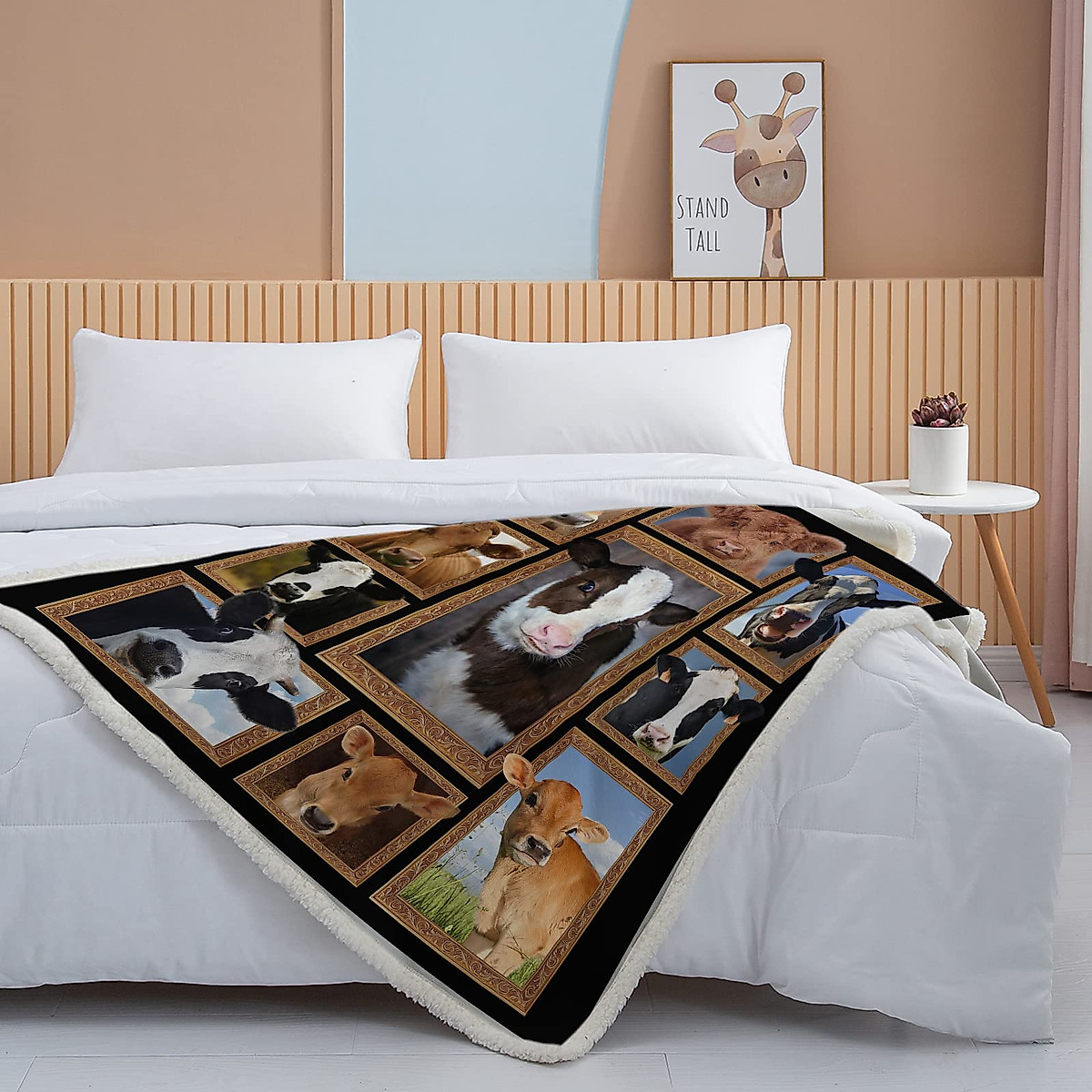 Bedmust Gray Leaf Shaped Baby Blanket Play Mat Newborn Baby Nursery Rug Cotton Crawling Cushion Soft Washable Floor Activity Carpet Kids Room Decor (38"x48", Pinecone Grey)