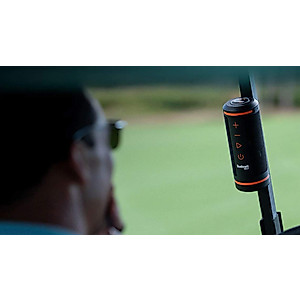Bushnell Wingman GPS Golf Speaker Bundle - Music & Audible Distances Bluetooth Speaker for Golf Cart - Score Tracking, 3D Flyovers & 36,000+ Courses - Includes PlayBetter Protective Neoprene Pouch