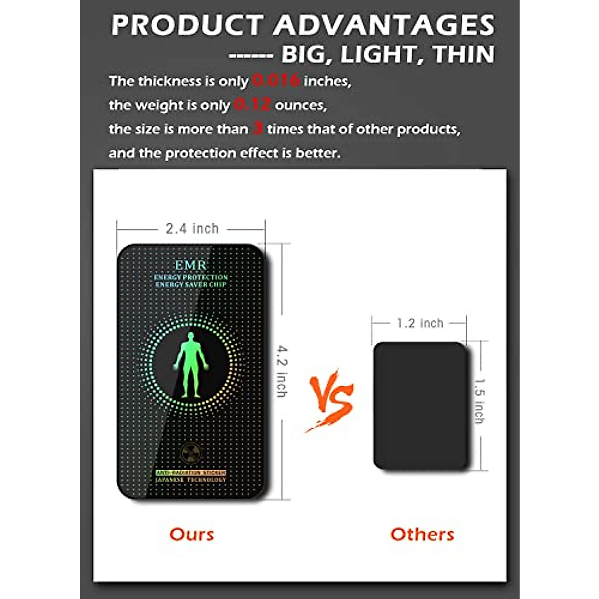 Cell Phone Sticker, Compatible with iPhone/ All Smart Phones/ Laptops/ Tablets/ All Electronic Devices, Suitable for Anyone - (4 Pack)