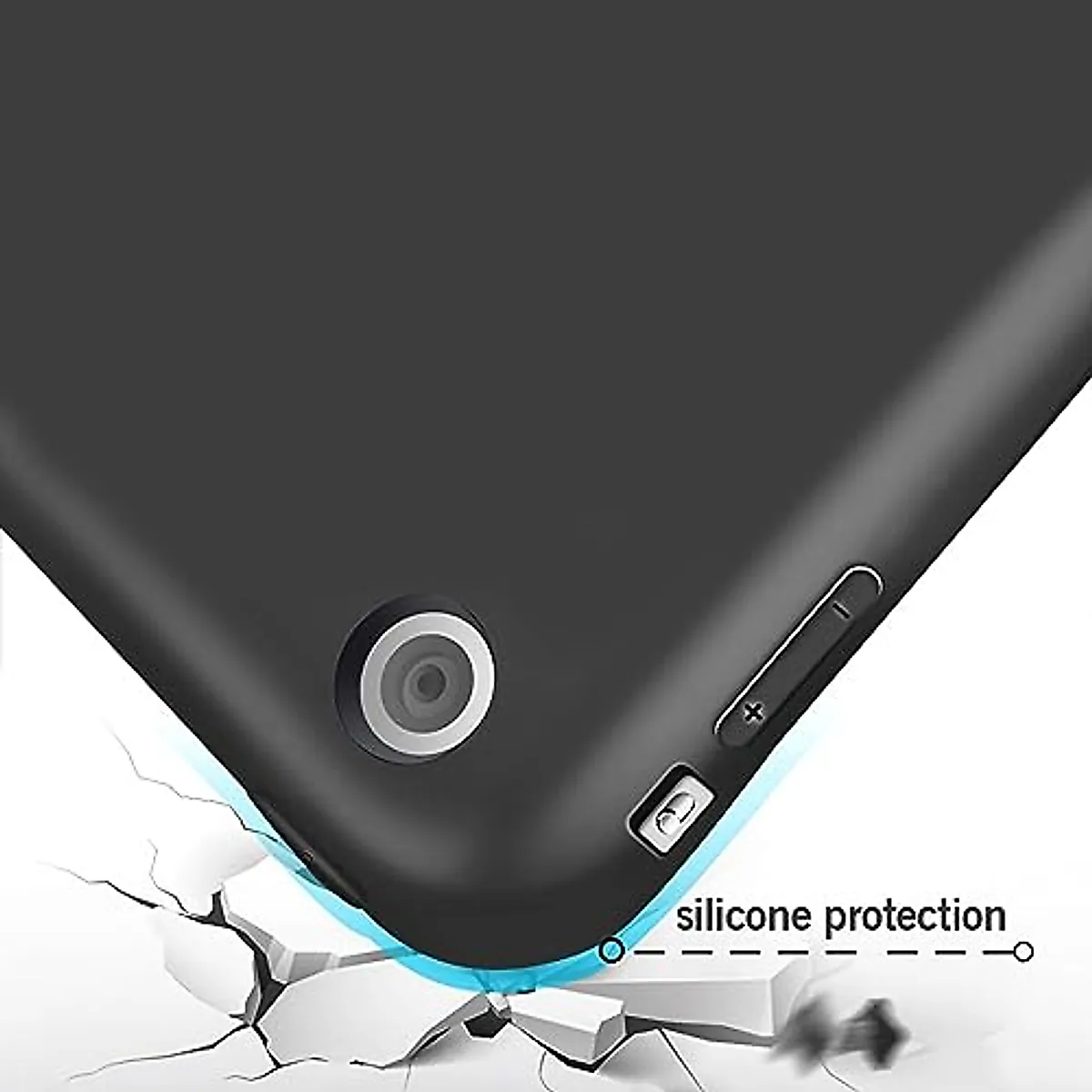 iPad 9th/8th/7th Generation Case (2021/2020/2019) iPad 10.2-Inch Case with Pencil Holder,Lightweight Flexible Shockproof, Full Body Boy Girl Cover for Apple iPad 9th 8th 7th Gen Hamster Golden Strawbe