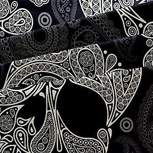 i-Gestore Duvet Cover - Skulls California King Comforter Cover Set Soft Bed Comforter Cover Sets with Zipper Closure Corner Ties (1 Duvet Cover with 2 Pillow Covers, No Comforter)