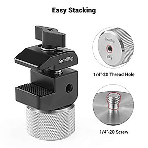 SMALLRIG Removable Counterweight 200g for DJI Ronin S / Ronin RS 2 / Ronin-SC / Ronin RSC 2 / RS 3/ RS 3 Pro and Zhiyun Gimbal Stabilizers – 2285